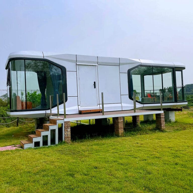 JINSOUL Space capsule house E7 model with 2 beds - Largest Capsule ...