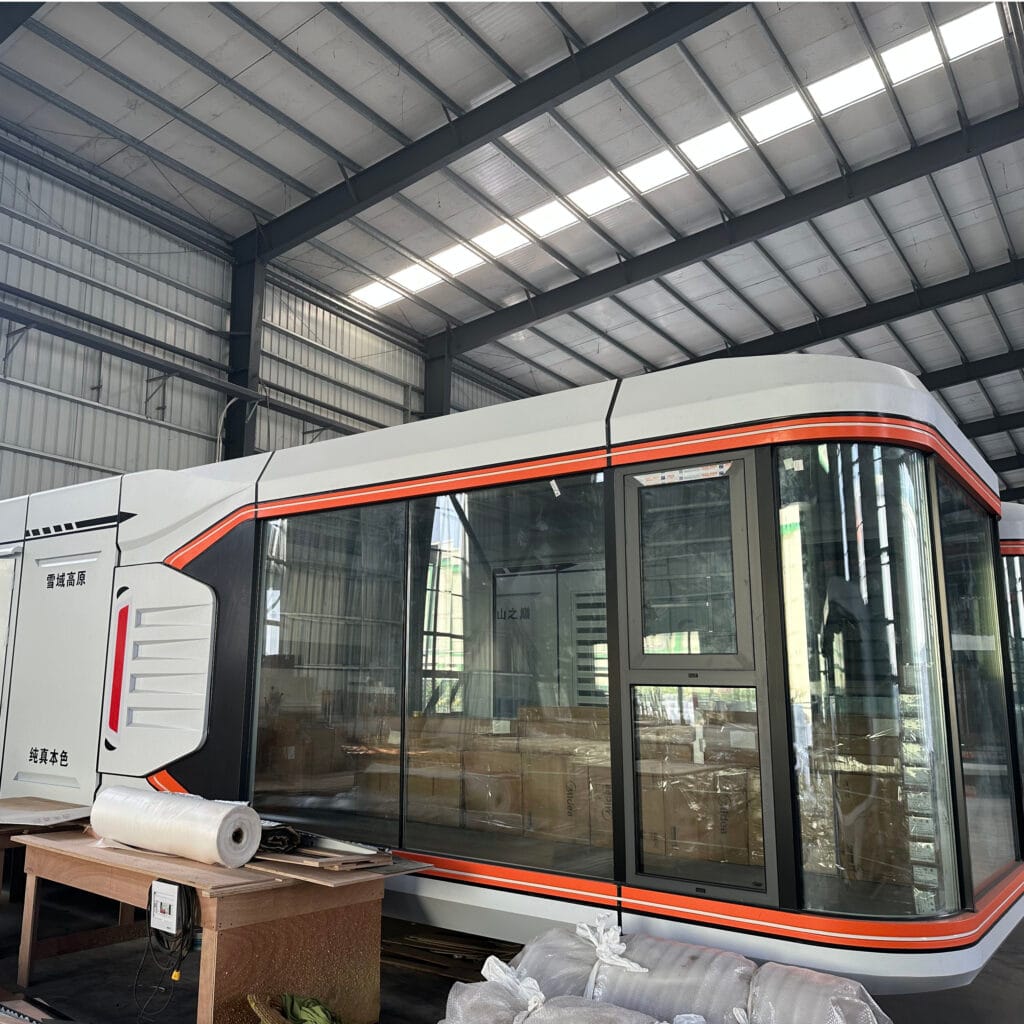 JINSOUL Space capsule house E7 model with 2 beds - Largest Capsule ...